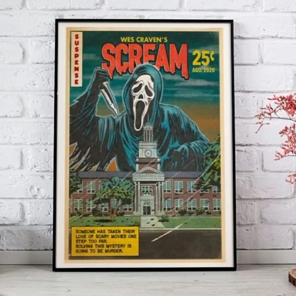 Horror Poster - Etsy