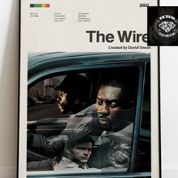 The Wire Poster: Hand Drawn TV Art (digital Download) - Etsy