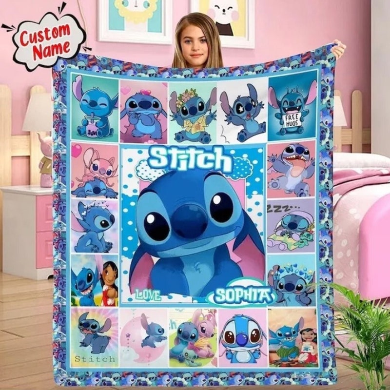 Lilo and Stitch Blanket - Etsy