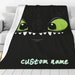 Beautiful Velveteen Plush Blanket Featuring Toothless and the Light ...