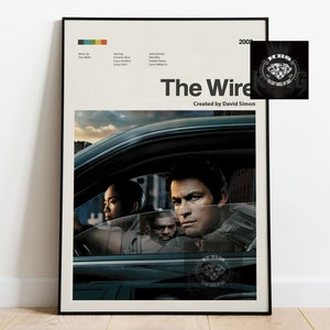 The Wire Crime Drama Tv Series Multiple Style Poster, James Mcnulty ...