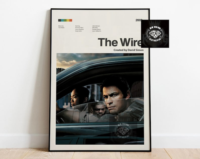 The Wire Crime Drama Tv Series Multiple Style Poster, James Mcnulty ...