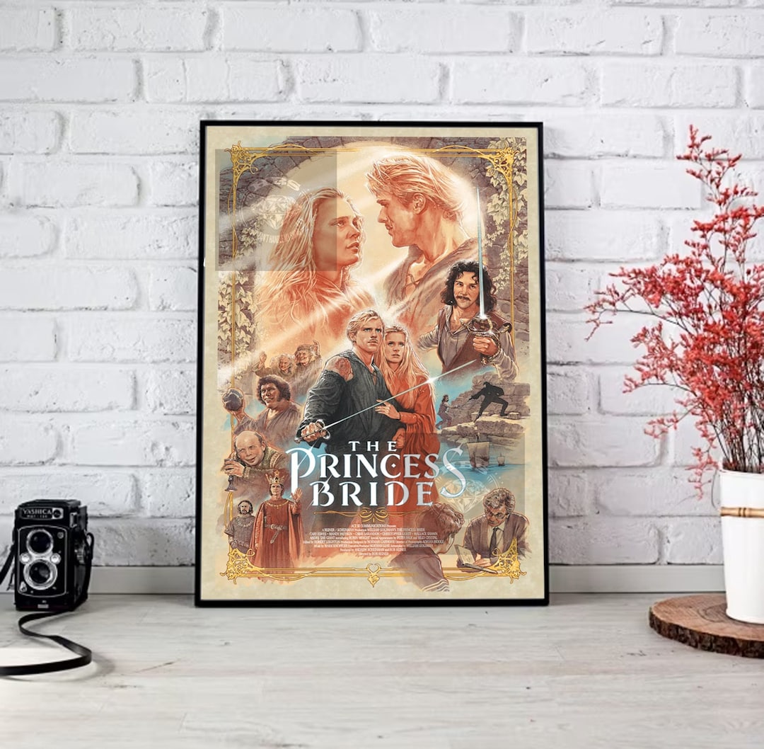 Retro the Princess Bride Movie Classic Poster, Princess Bride Vintage ...