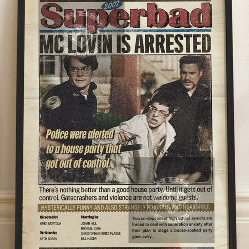 Mclovin License - Etsy