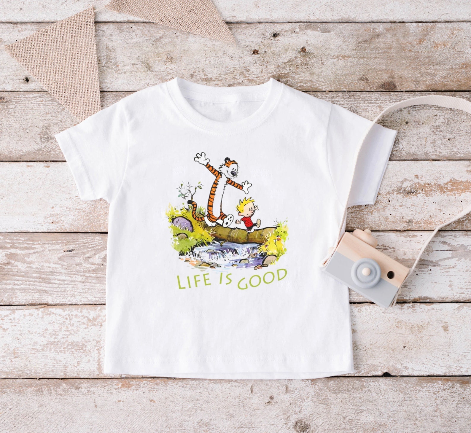 Funny Calvin Movie Hobbes Life Quote Shirts, Cute Comic Vintage Tee ...