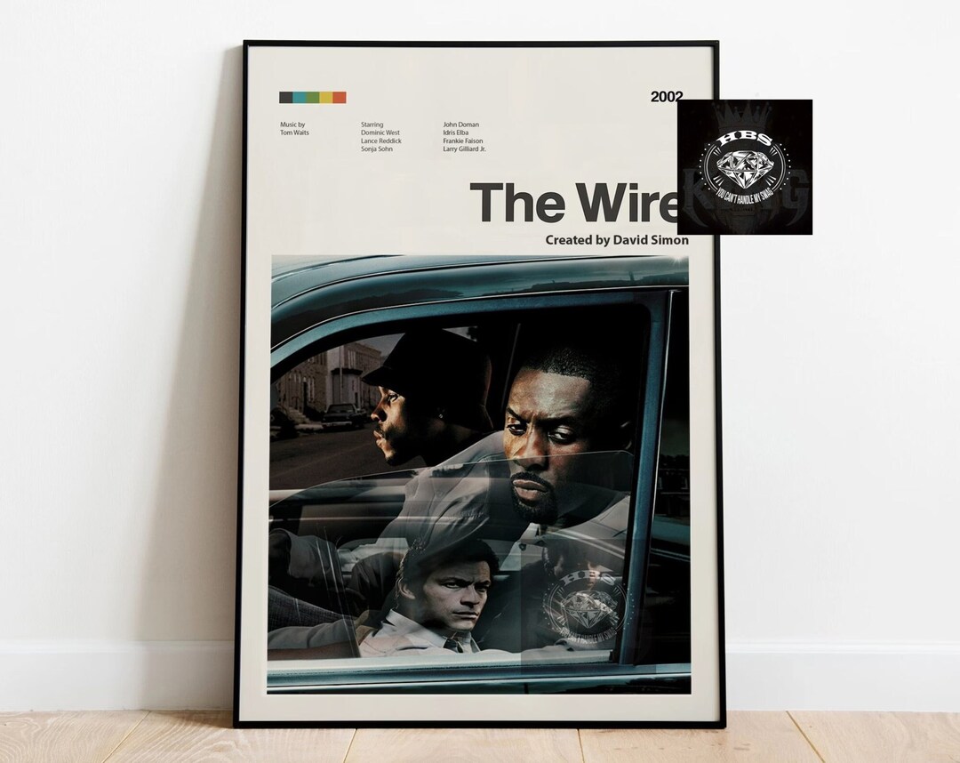 The Wire Crime Drama Tv Series Multiple Style Poster, James Mcnulty ...