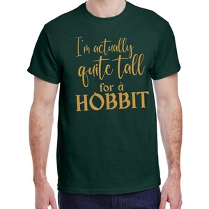 Hobbit Shirts, I'm Actually Quite Tall, Rings of Movie Power Tshirt ...