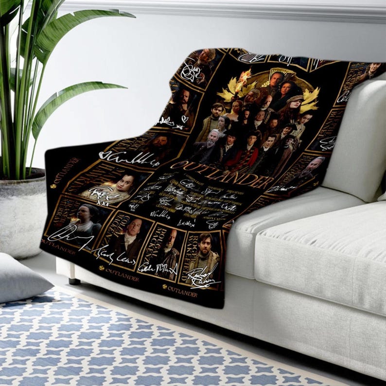 Outlander 2008 Film Fleece Blanket, Outlander Freya and Kainan Memories ...
