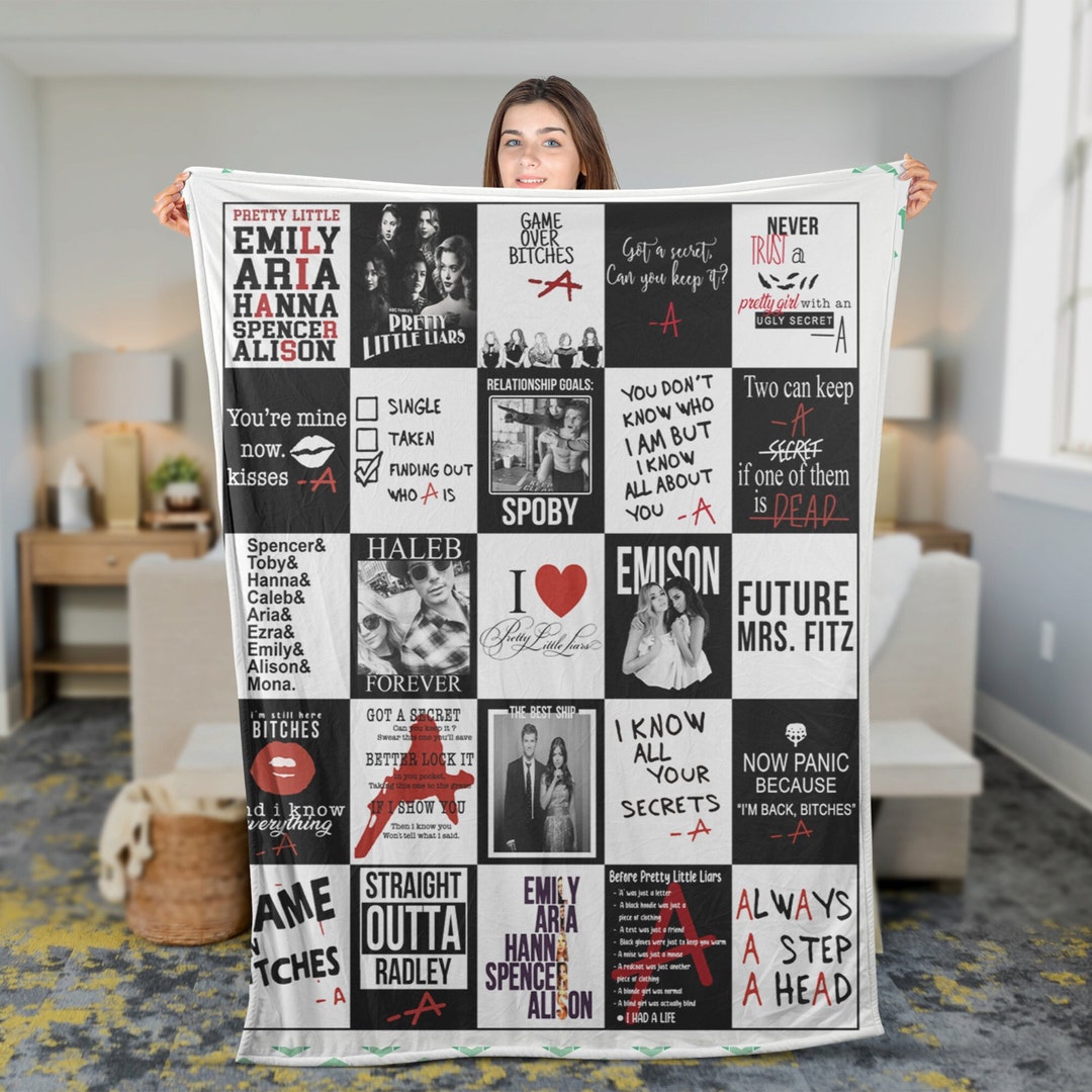 Pretty Movie Little Liars Fleece Blanket, Straight Outta Radley, Little ...