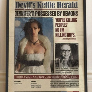 Jennifer's Body Horror Movie Poster, Jennifer Check Poster Anita Needy ...