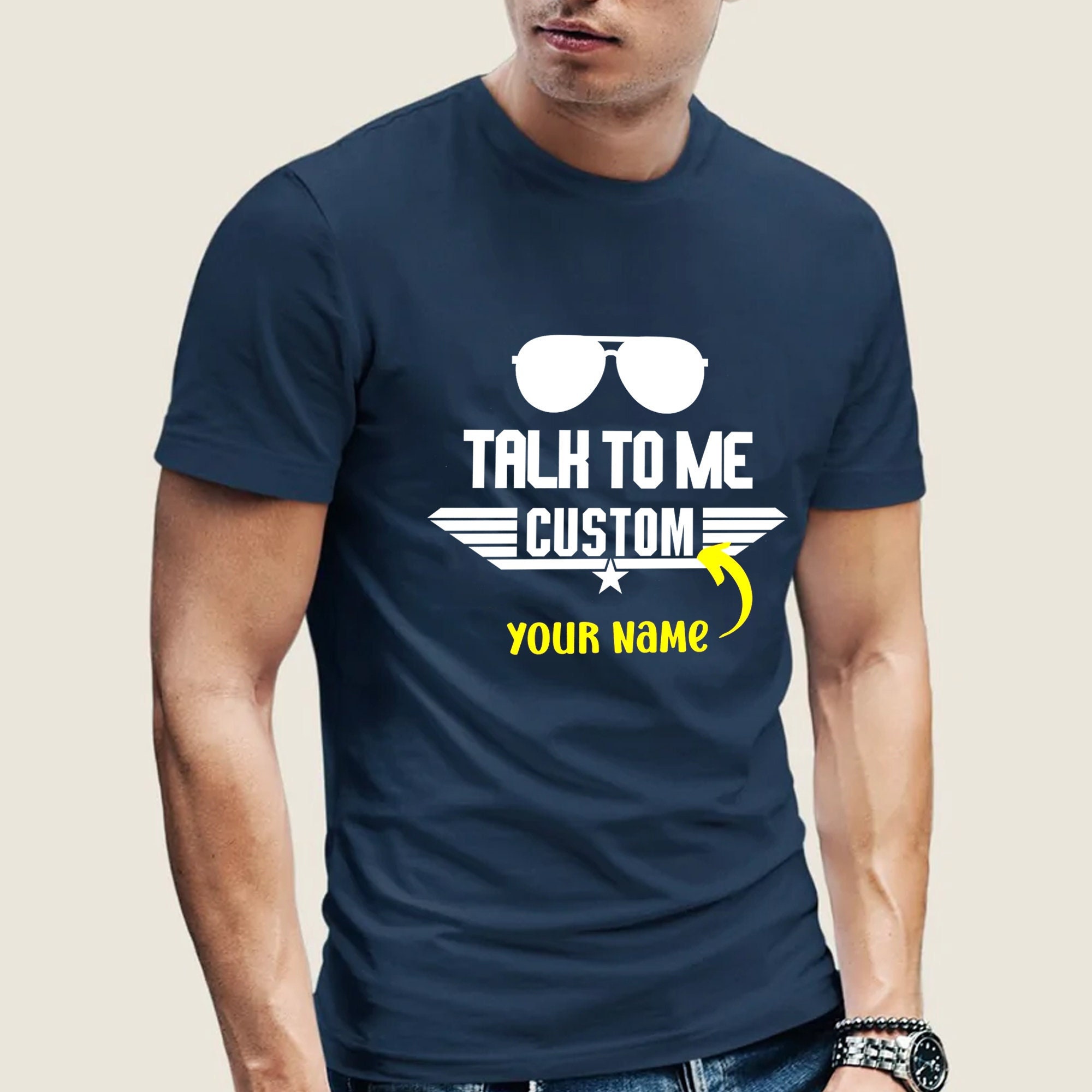 Custom Talk to Me Goose Inspired Film, Funny Custom Your Call Sign Name ...