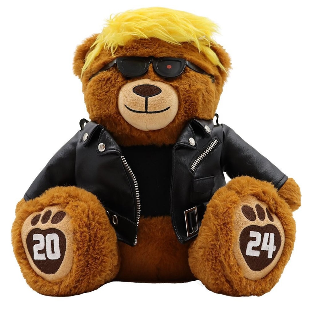 Trumpinator Teddy Bear - I'll Be Back in 2024 (donald Trump Collectible ...