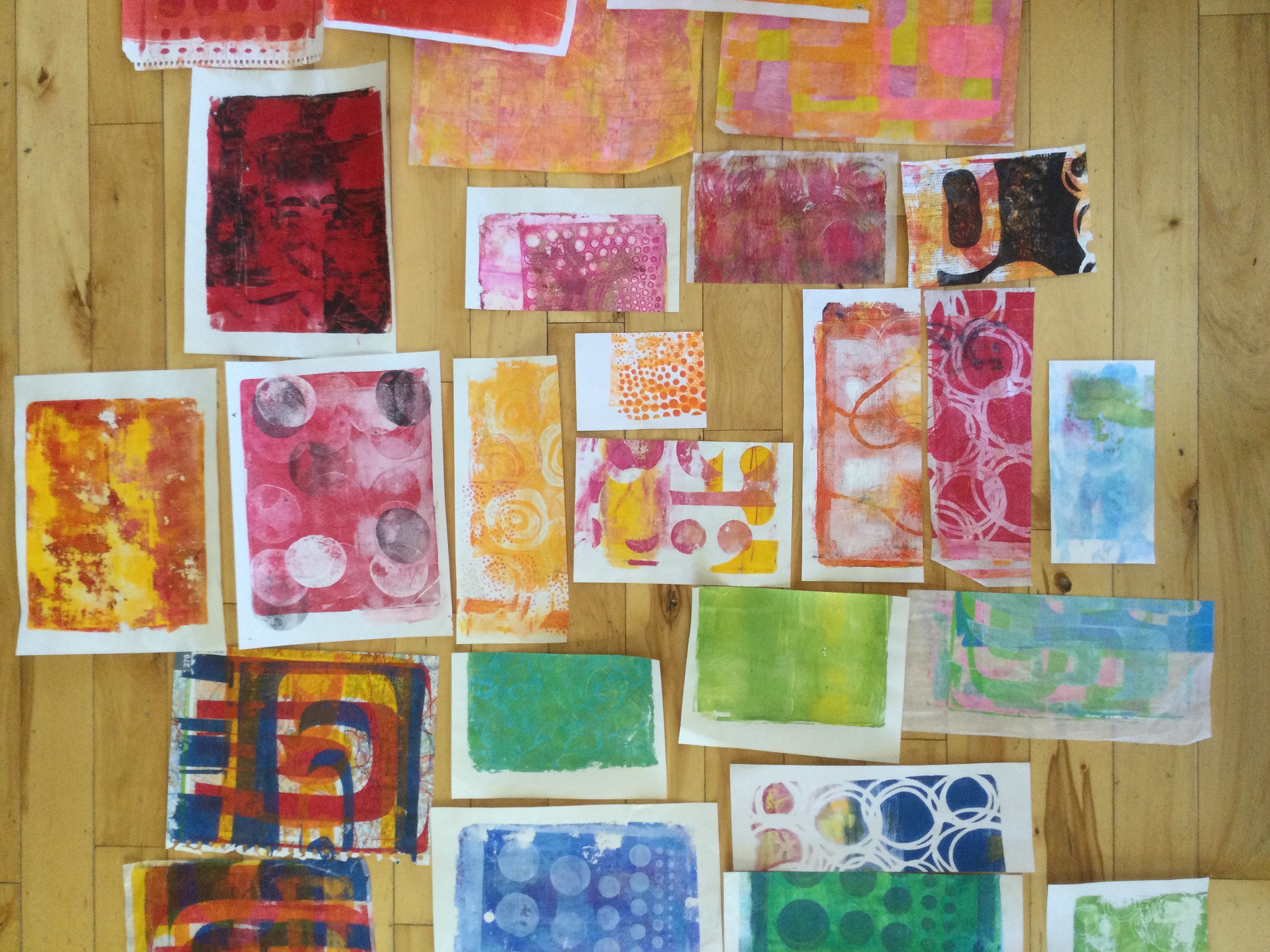 Multi Media Collage Papers | Etsy