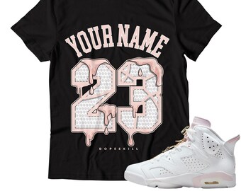 Customized Name Number No. 23 Unisex Shirt Match Jordan 4 | Etsy