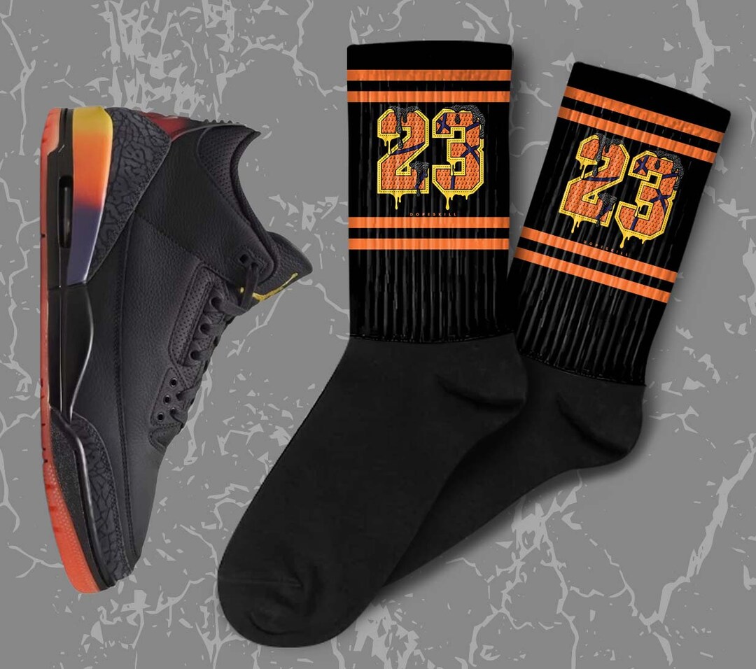 Rio 3s Dopeskill Sublimated Socks BASIC SPORT Graphic - Etsy