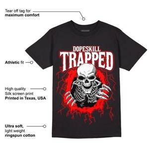 Trapped Halloween Unisex Shirt Match Jordan 12 Twist - Etsy