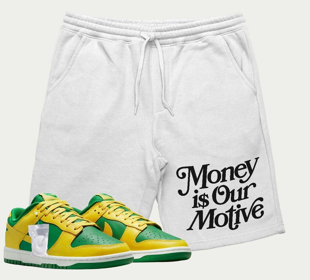 Dunk Reverse Brazil Dopeskill Men's Fleece Shorts Money is Our Motive ...