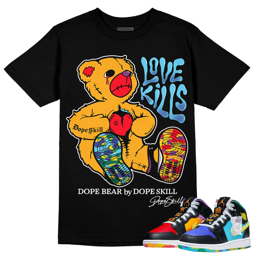 GS 'six Championships' 1s Dopeskill Unisex Shirt Love Kills Graphic - Etsy