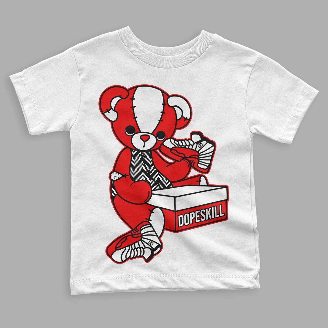 Cherry 12s Dopeskill Toddler T-shirt Sneakerhead BEAR Graphic - Etsy