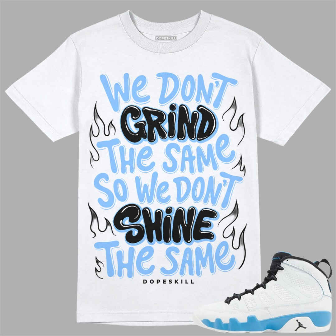 Powder Blue 9s Dopeskill Unisex Shirt Grind Shine Graphic - Etsy