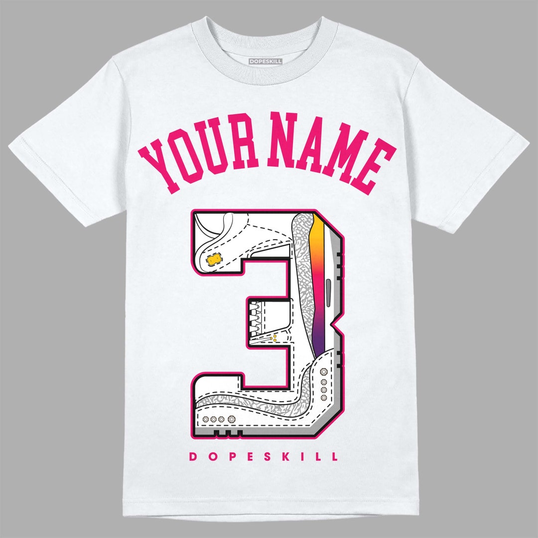 Medellín Sunset 3s Dopeskill Unisex Shirt Customized Name & - Etsy