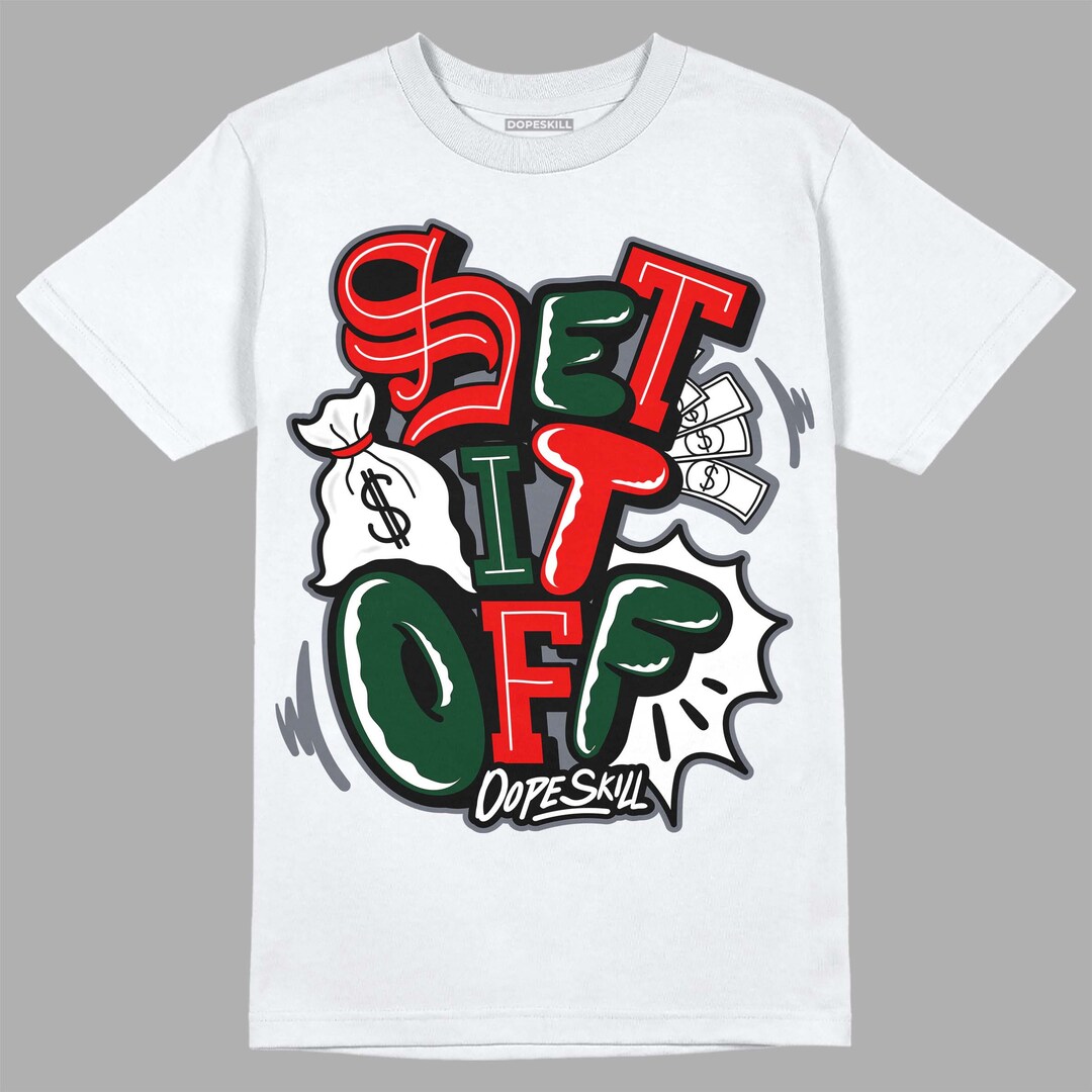 White Fire Red 2s Dopeskill Unisex Shirt Set It off Graphic - Etsy