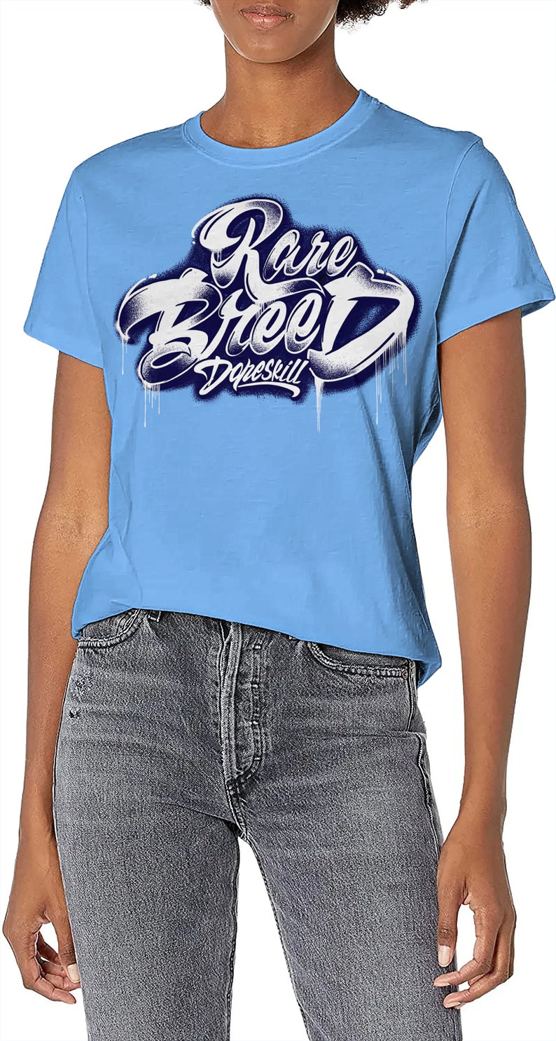 Powder Blue 9s Dopeskill Unisex Shirt Rare Breed Type Graphic - Sky ...