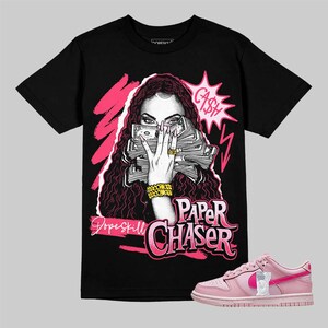 Streetwear Graphic Tee, Triple Pink Dunks Unisex Graphic Tshirt ...