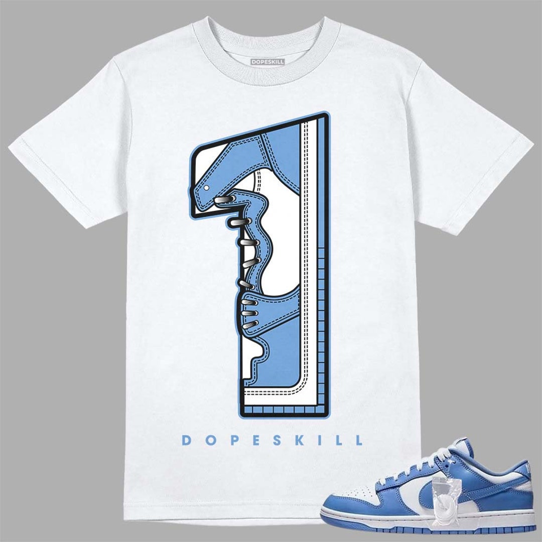 Dunk White Polar Blue Dopeskill Unisex Shirt No.1 Graphic - Etsy