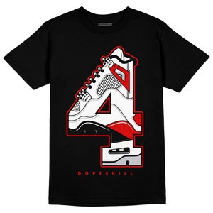 Red Cement 4S Dopeskill Unisex Shirt No.4 Graphic - Etsy
