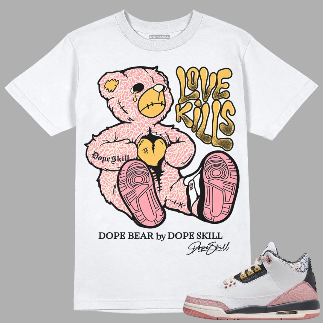 Red Stardust 3s Dopeskill Unisex Shirt Love Kills Graphic - Etsy