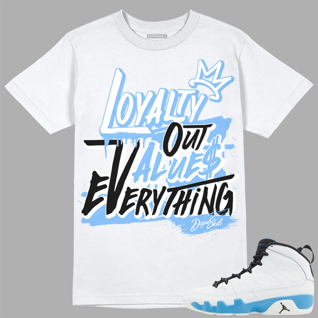 Powder Blue 9s Dopeskill Unisex Shirt NEW L Graphic - Etsy