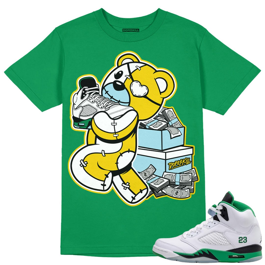 Lucky Green 5s Dopeskill Unisex Shirt B.E.A.R Graphic Green Tshirt - Etsy
