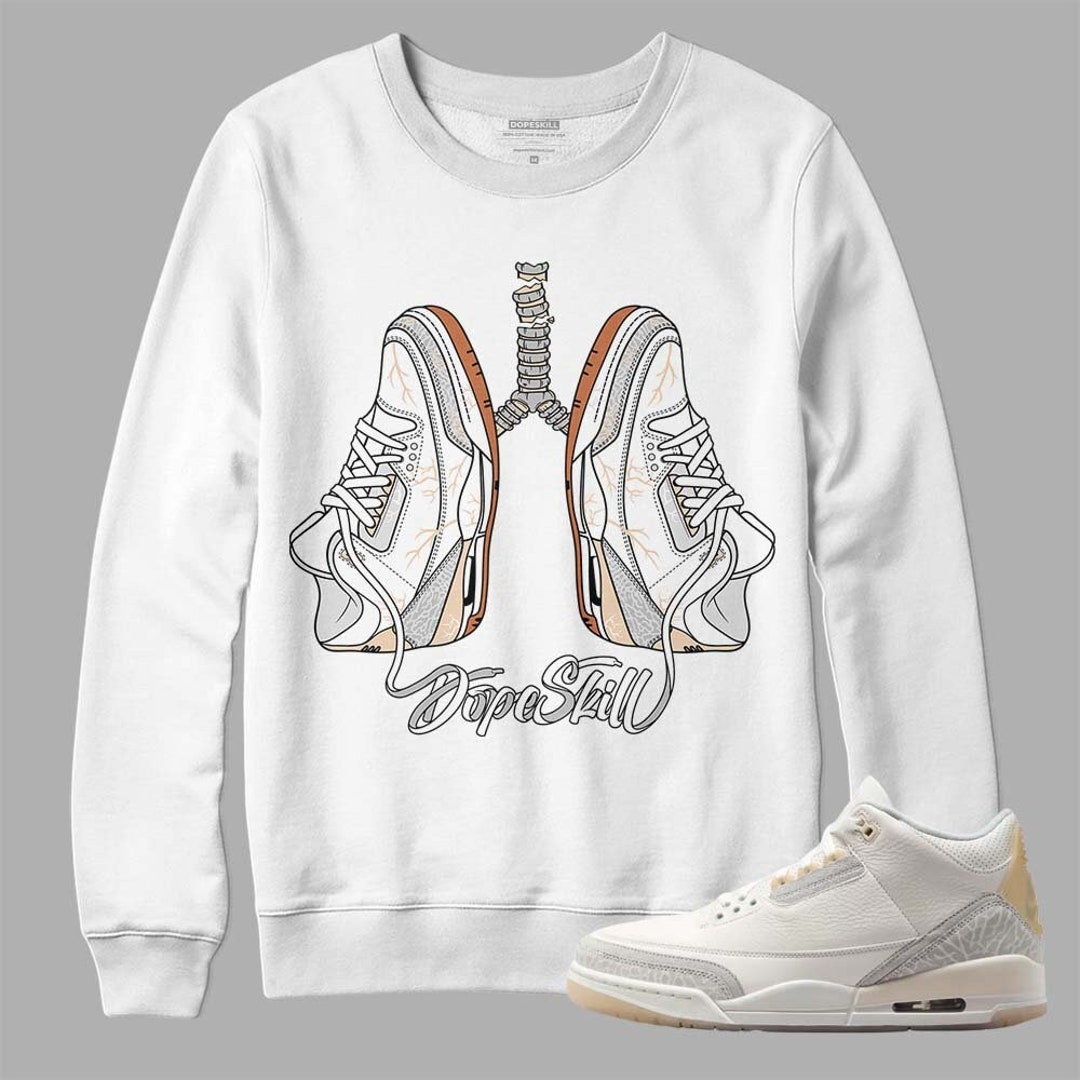 Craft Ivory 3s Dopeskill Crewneck Sweatshirt Breathe Graphic - Etsy