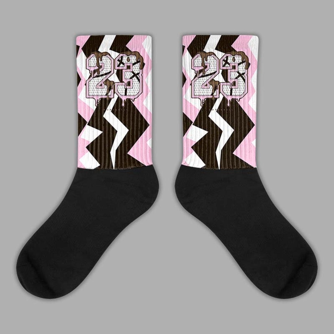Neapolitan 11s Dopeskill Sublimated Socks Ziczac Graphic - Etsy