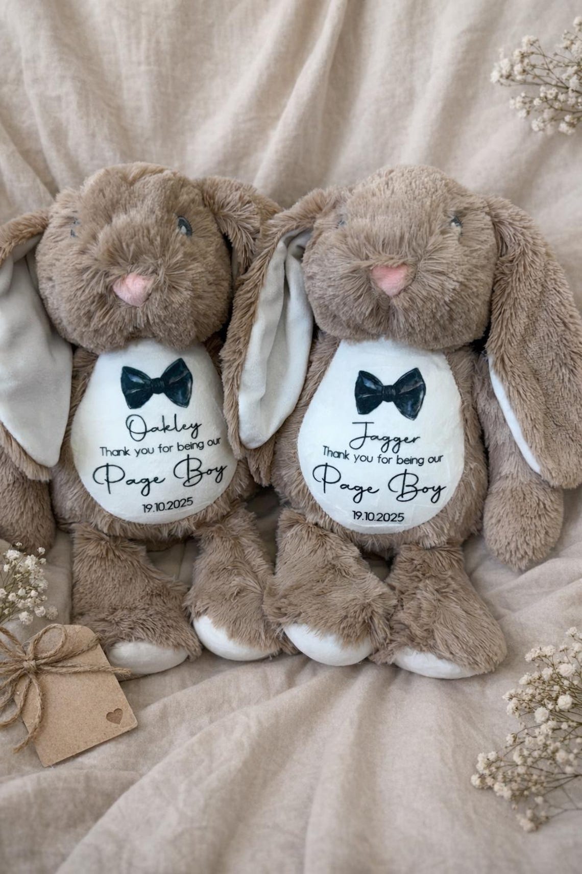 Page Boy Personalised Teddy Gift, Gifts for Page Boys, Page Boy Gift ...