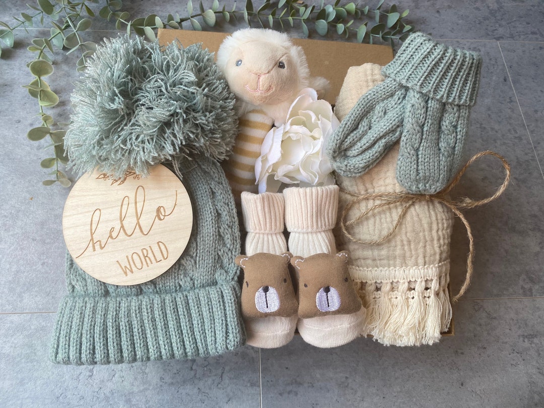 New Baby Gift Set, New Baby Boy Gift, New Baby Girl Gift, Newborn Gift ...