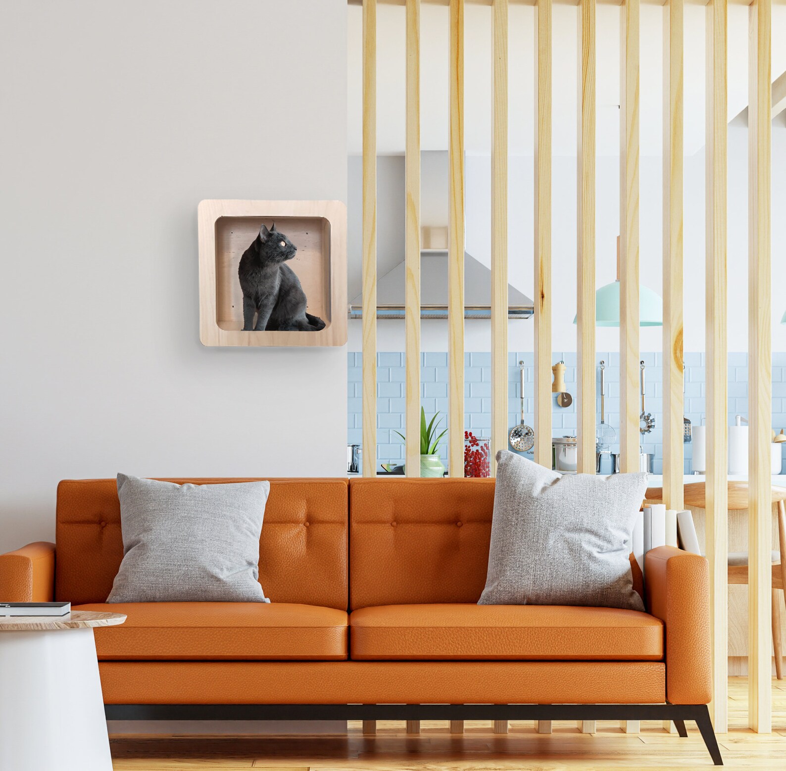 Cat Walkway Shelves Wall Cat Furniture Cat Gift Wood Cat - Etsy