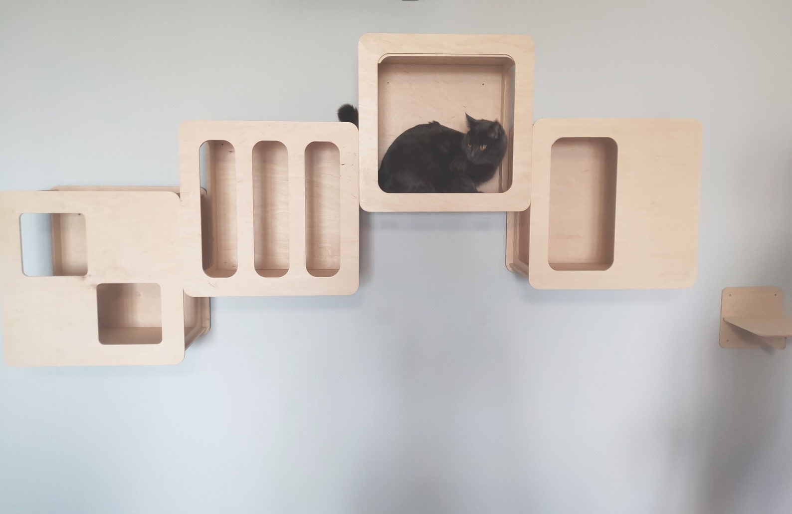 Wall Mounted Cat Steps cat wall furniture cat shelves cat | Etsy
