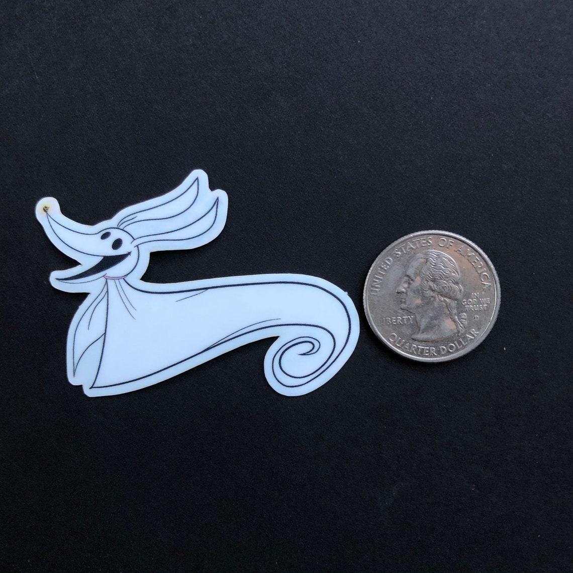 Zero Clear Sticker Inspired by Nightmare Before Christmas - Etsy