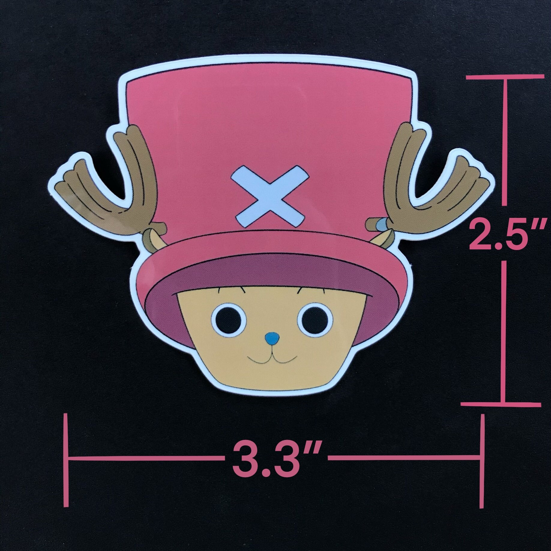 Chopper Vinyl Sticker Inspired by One Piece | Etsy