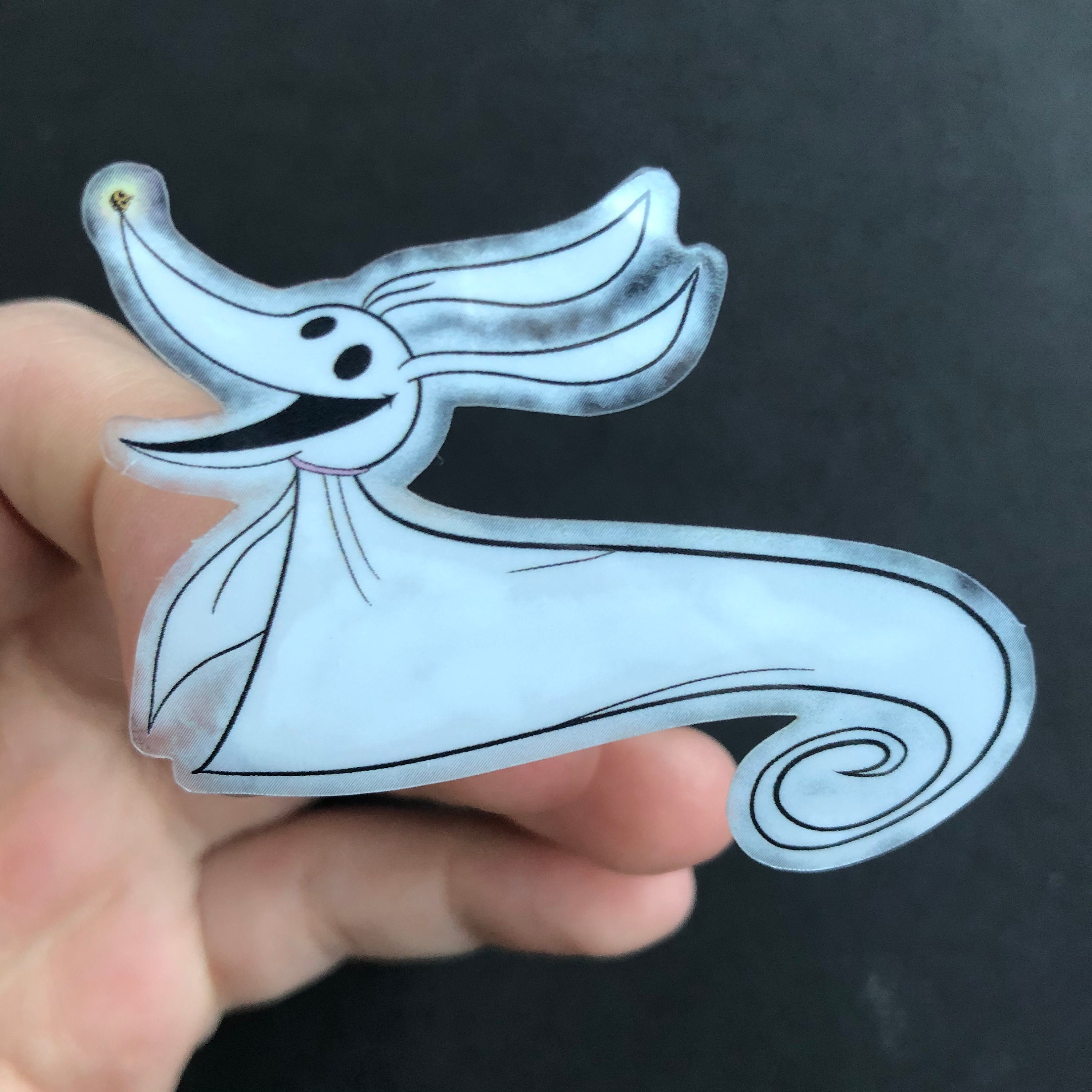Zero Clear Sticker Inspired by Nightmare Before Christmas - Etsy