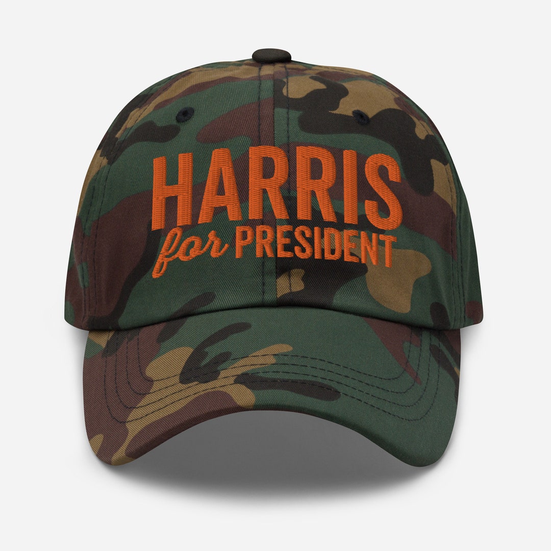 Kamala Harris Camo Hat, Kamala for President, Harris for President ...