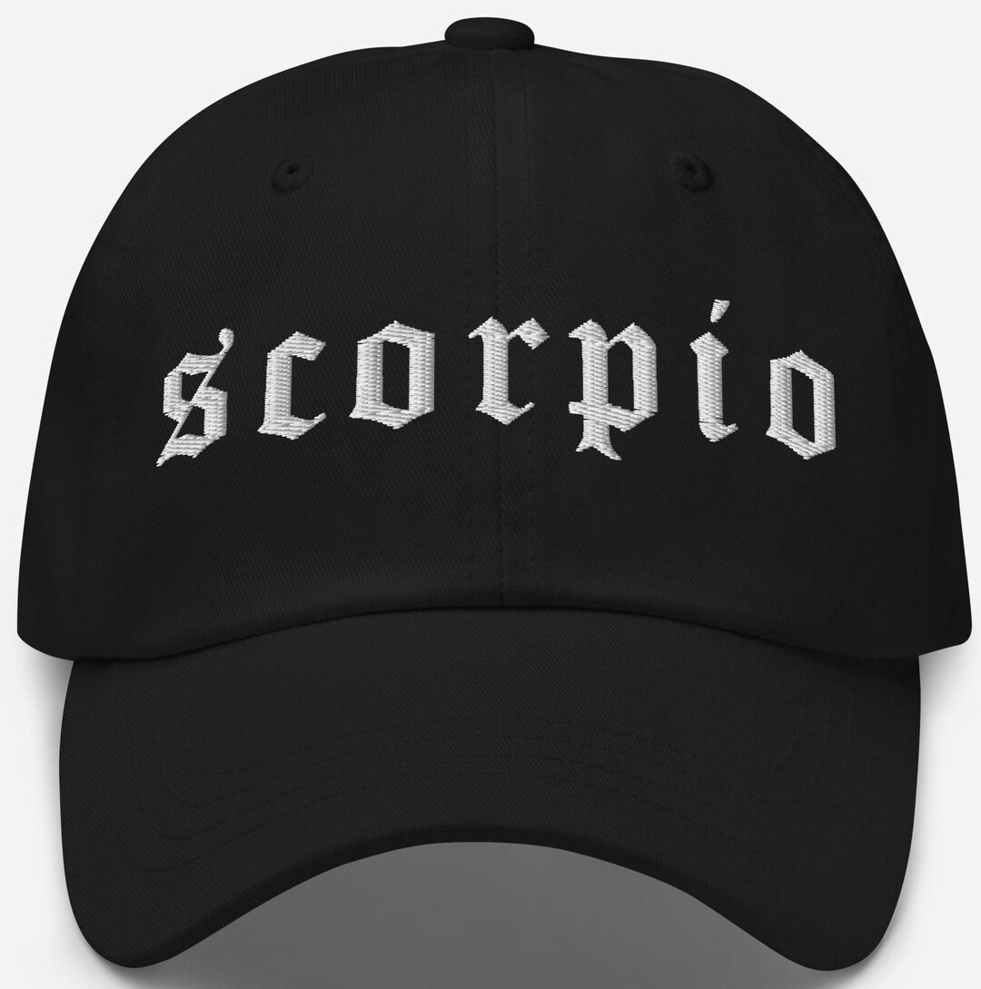 Scorpio Hat, Zodiac Sign Hat, Scorpio Zodiac Hat, Scorpio Birthday Hat ...