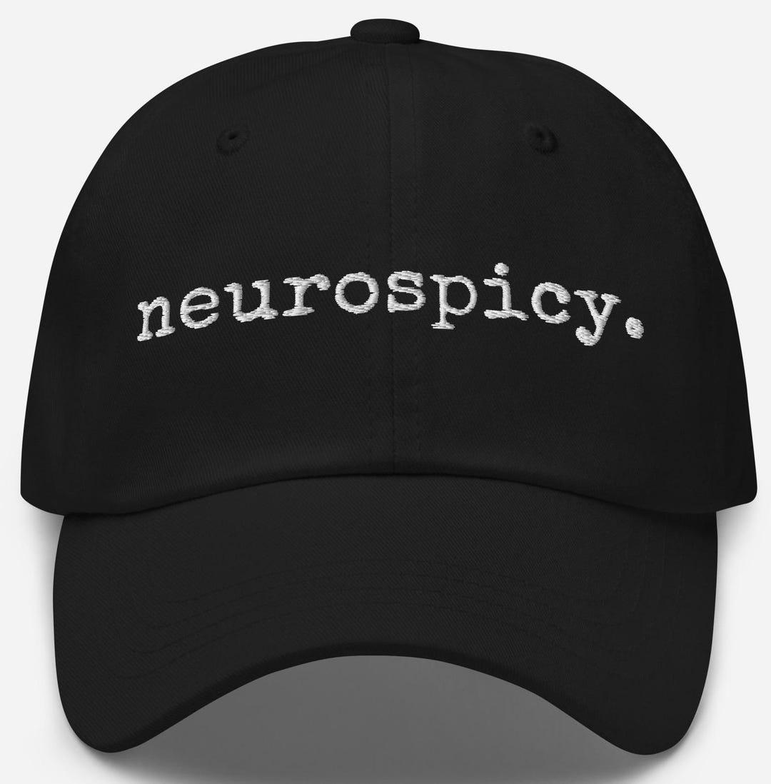 Neurodiversity Hat, Neurospicy Hat, Neurodivergent Hat, Adhd Hat ...
