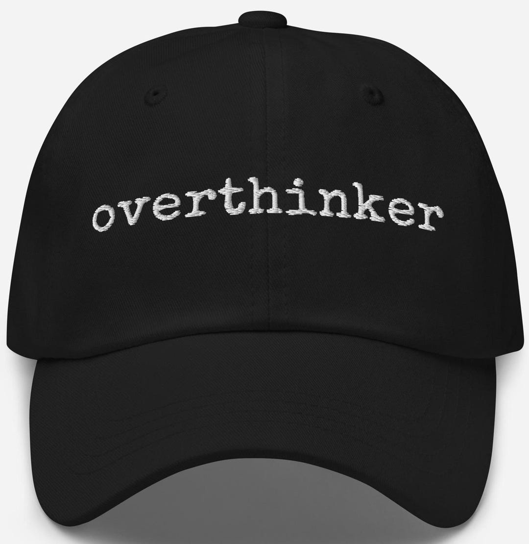 Professional Overthinker Hat, Funny Hat, Funny Sayings Hat, Sarcastic ...