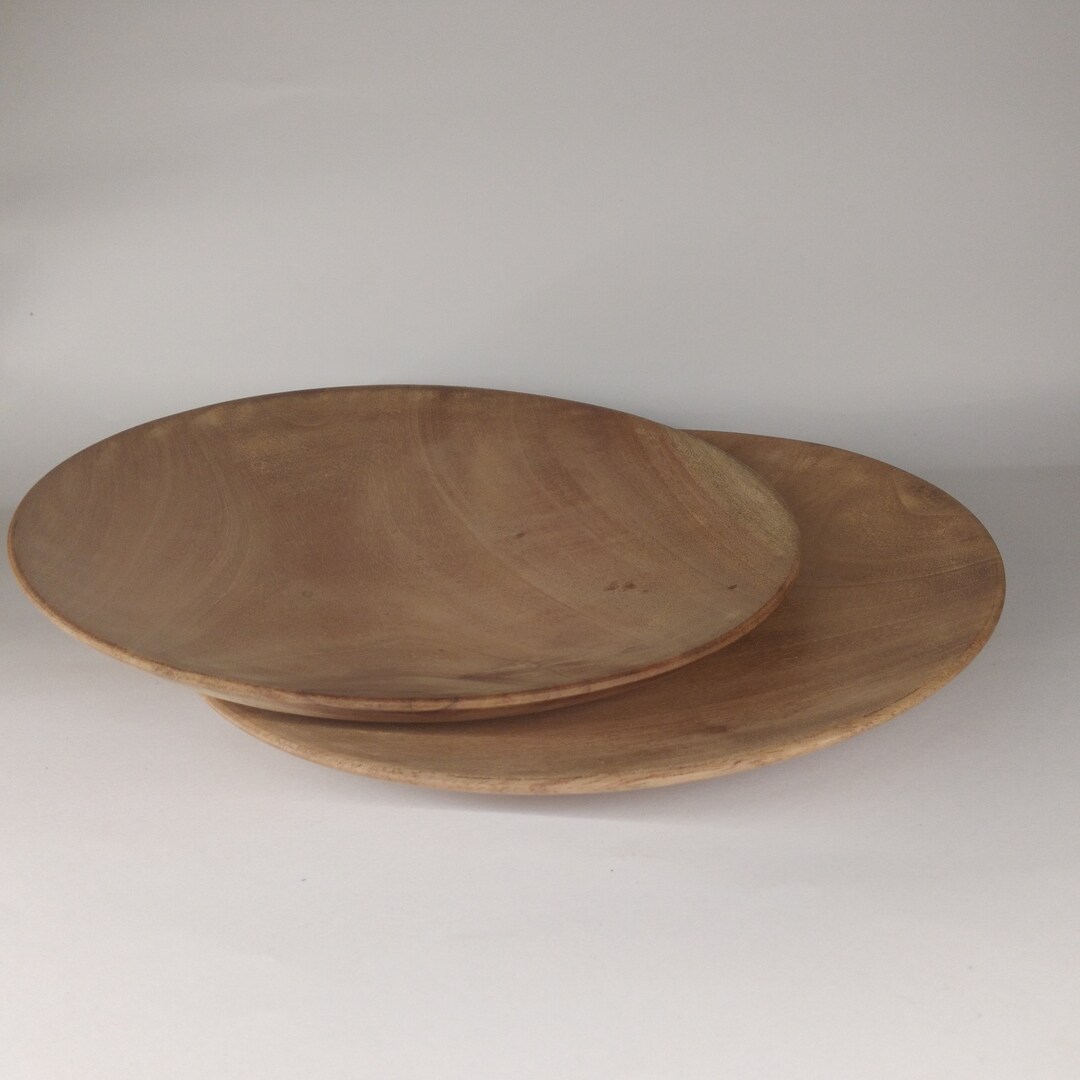 Wood Plats,simple Little Side Plates,wooden Tableware,tea Plate,dinner ...