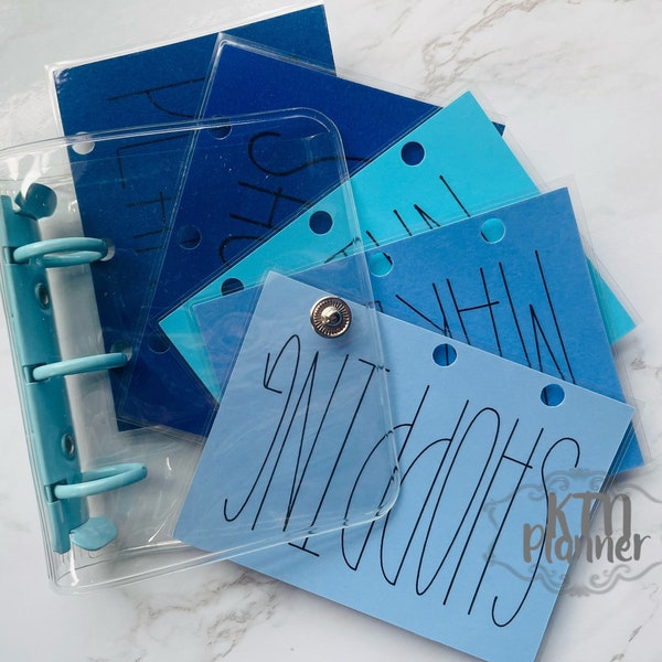 Mini Binder - Etsy