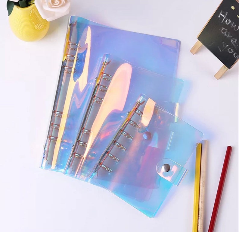 Holographic Planner| Budgeting Binder | - Etsy