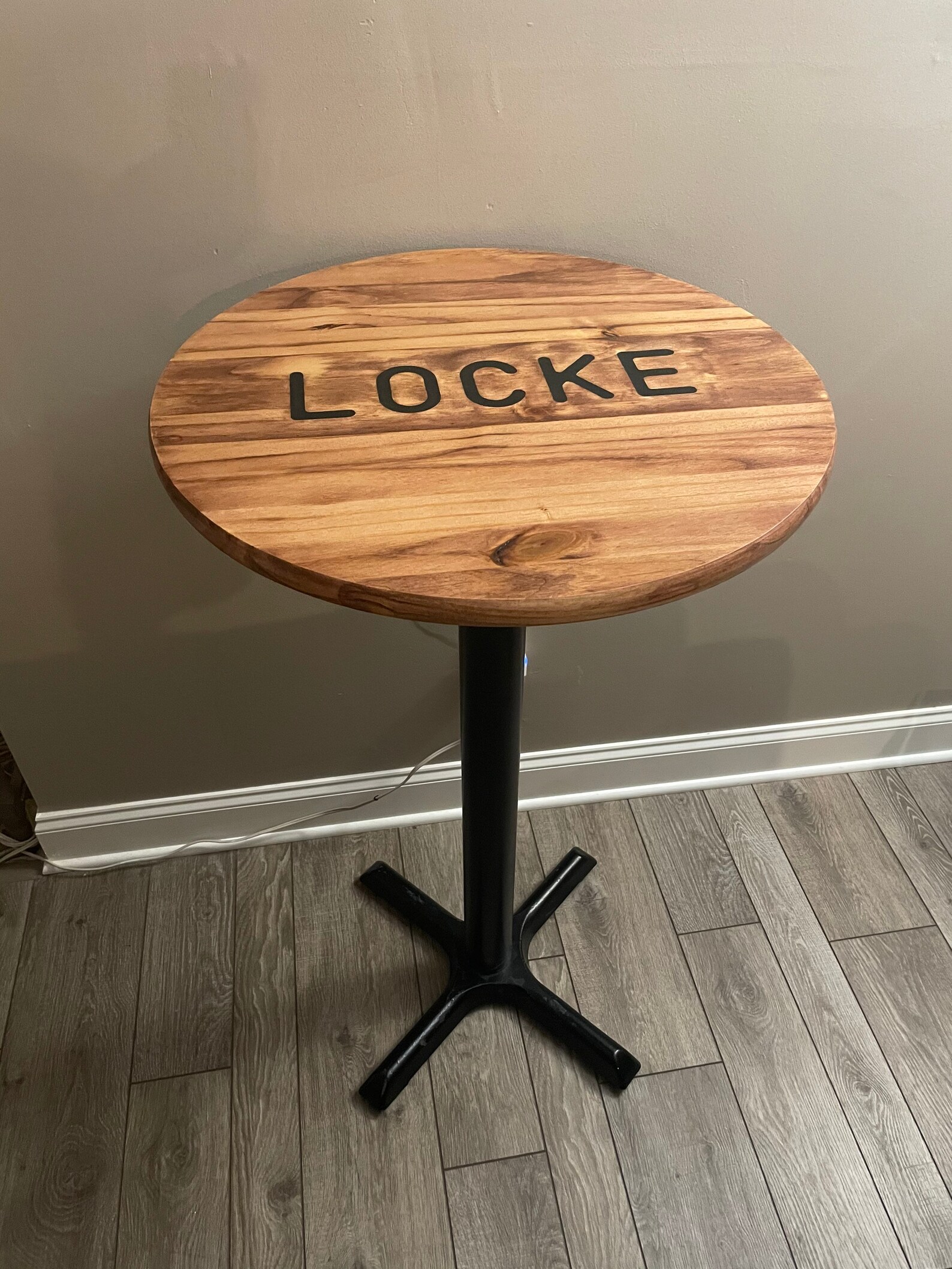 Customized high top pub table | Etsy